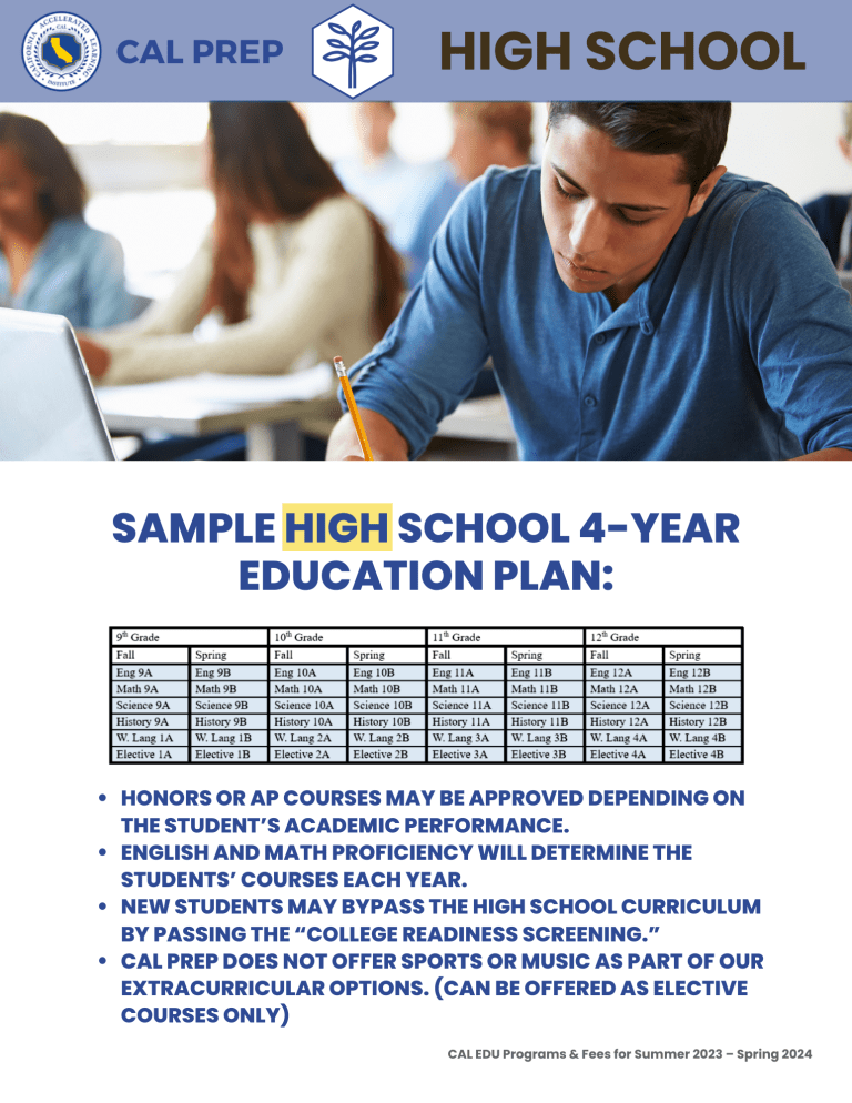 CAL PREP High School – CAL Prep